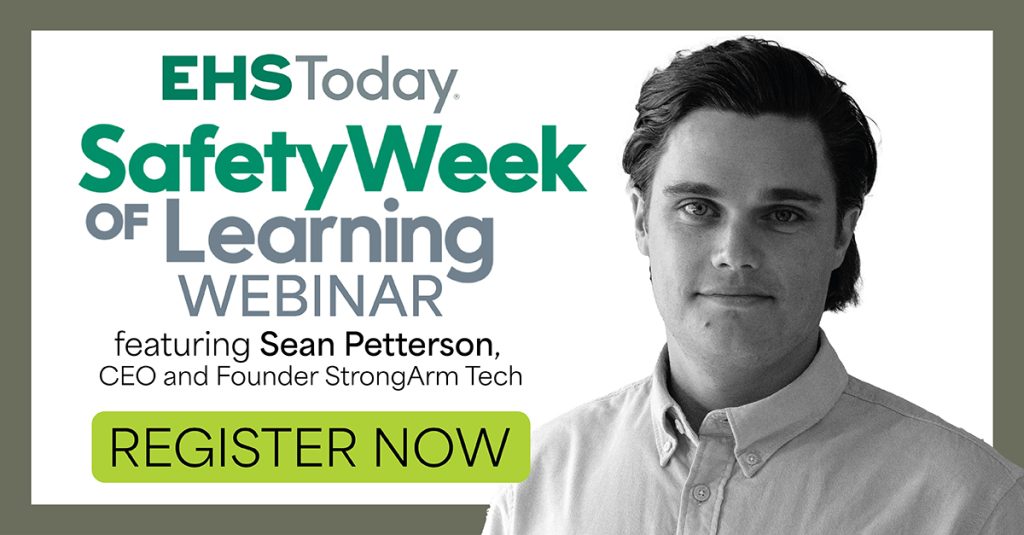 Workplace Safety Blog | StrongArm Technologies | Learn More